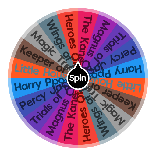What Book Series To Read? | Spin the Wheel - Random Picker