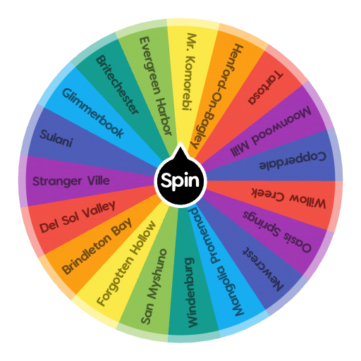 What city should I live in Sims 4 | Spin the Wheel - Random Picker