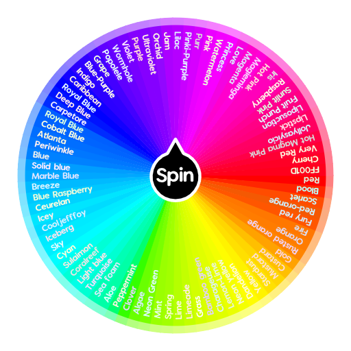 What Color Of Clothes To Wear The Ultimate! #Cool! | Spin the Wheel ...