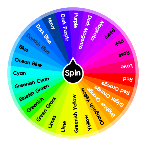 What color to choose? 🤔 | Spin the Wheel - Random Picker