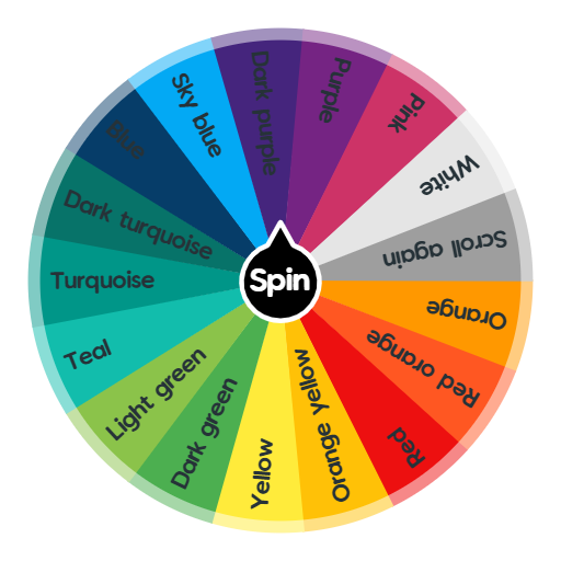 💫What color to use for LED lights💫 | Spin the Wheel - Random Picker