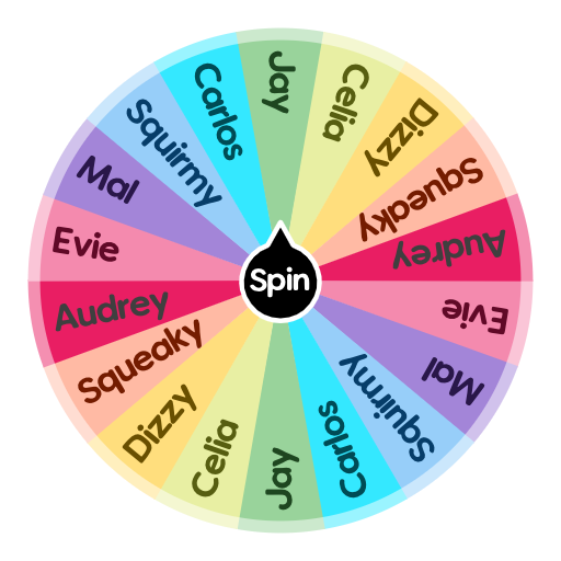What Descendants character are you | Spin the Wheel - Random Picker