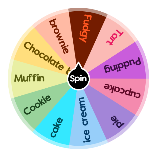 What dessert are you?🍩🍦🍫🧁🎂🍰🥧🍪 | Spin the Wheel - Random Picker