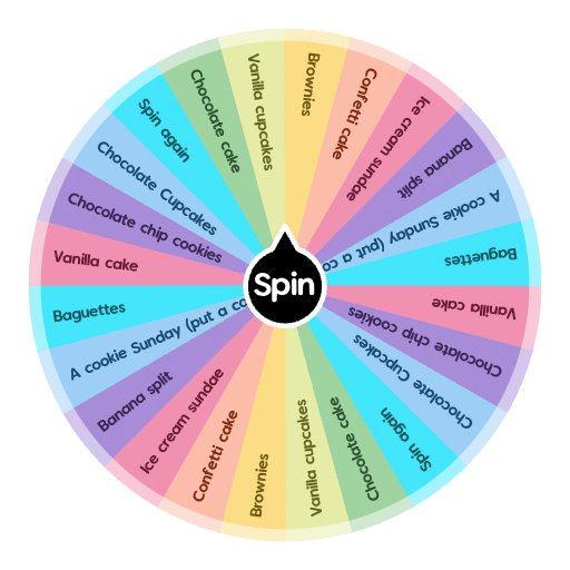 What Dessert should I bake? | Spin the Wheel - Random Picker
