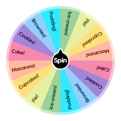 What dessert to make | Spin the Wheel - Random Picker