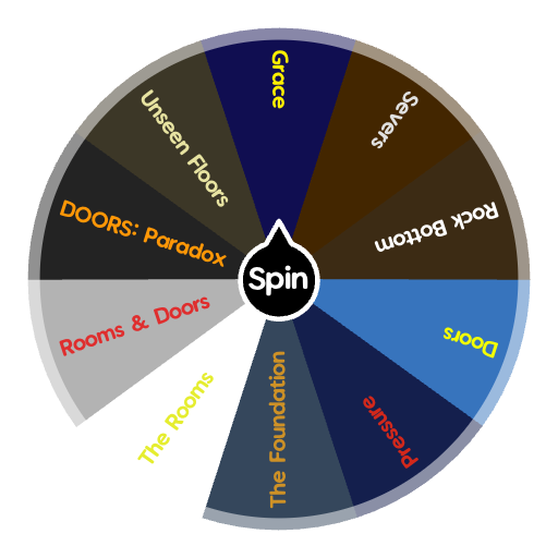 What DOORS game to play? | Spin The Wheel - Random Picker