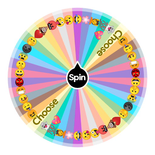 What emoji so use in your next text? | Spin the Wheel - Random Picker