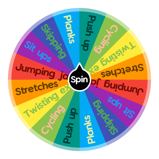 What exercise to do | Spin The Wheel App