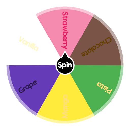 What flavor of icecream? | Spin The Wheel - Random Picker