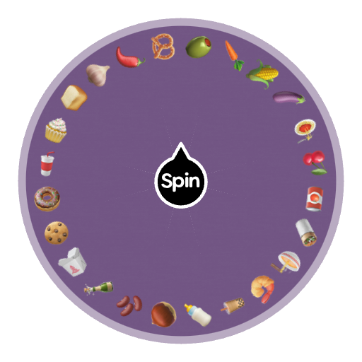 What food are you | Spin The Wheel - Random Picker