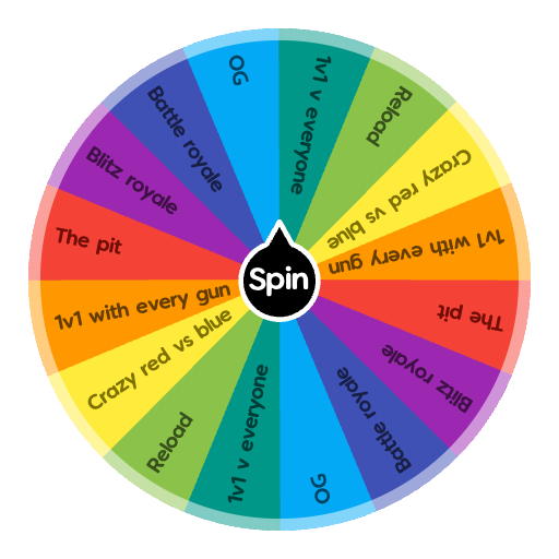 What Fortnite game to play | Spin The Wheel - Random Picker