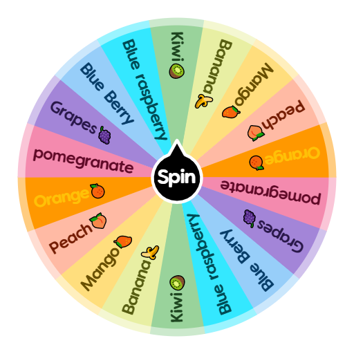 What fruit should we eat today? | Spin the Wheel - Random Picker