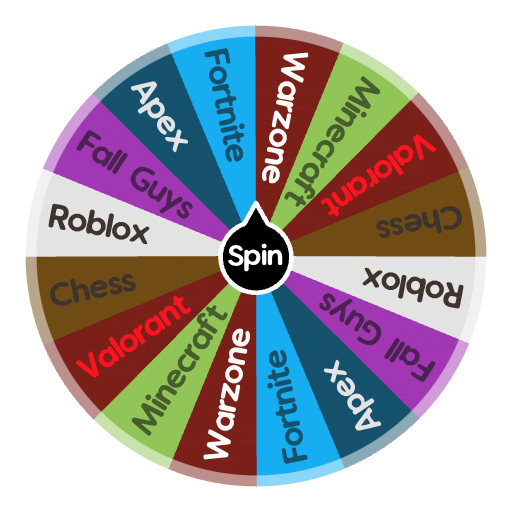 What Game To Play Next| Gamer Weel | Spin The Wheel App