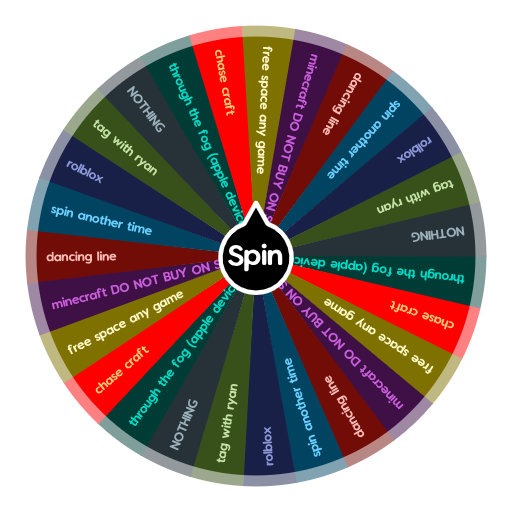 what game will i play | Spin the Wheel - Random Picker