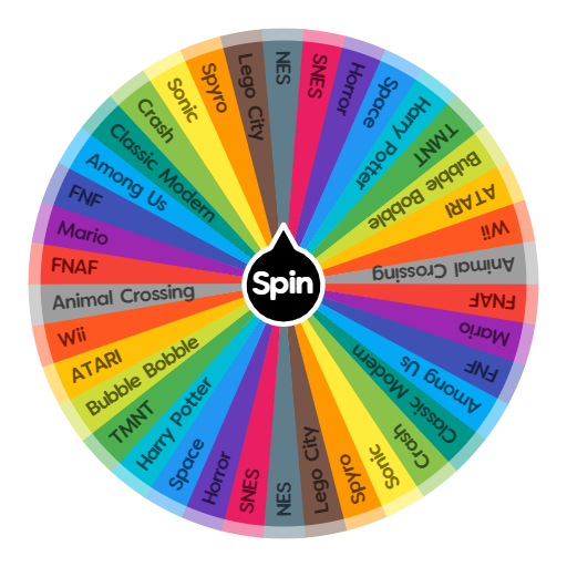 What gaming video??? | Spin the Wheel - Random Picker