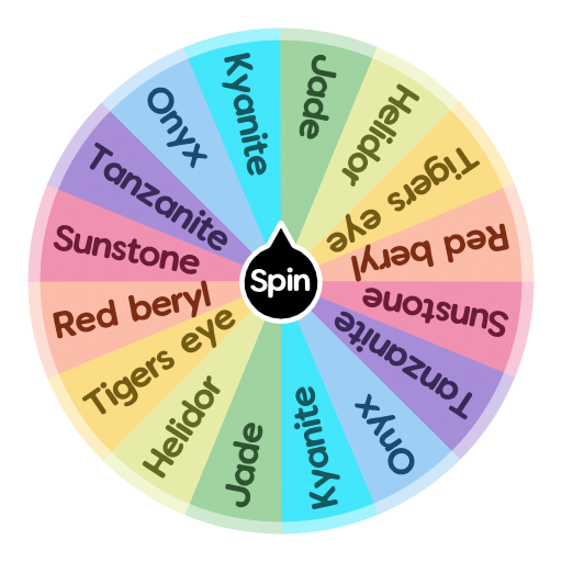 What gemstone are you? | Spin the Wheel - Random Picker