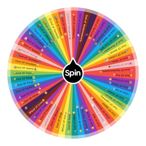 🤯What God Are You?🤩(51Pieces) | Spin the Wheel - Random Picker
