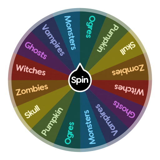 What Halloween Character are you? | Spin the Wheel - Random Picker