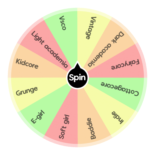 What is your aesthetic? | Spin the Wheel - Random Picker