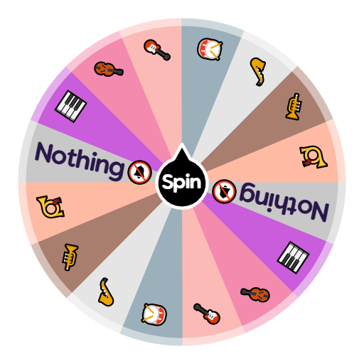 What is your instrument? | Spin the Wheel - Random Picker