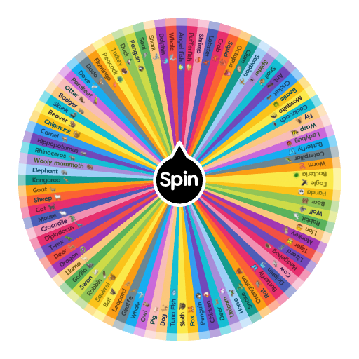 What is your spirit animal?! | Spin the Wheel - Random Picker