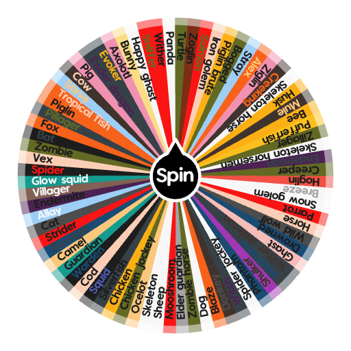What mob are you? | Spin the Wheel - Random Picker