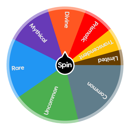 What plant rarity are you? (Grow A Garden) | Spin The Wheel - Random Picker