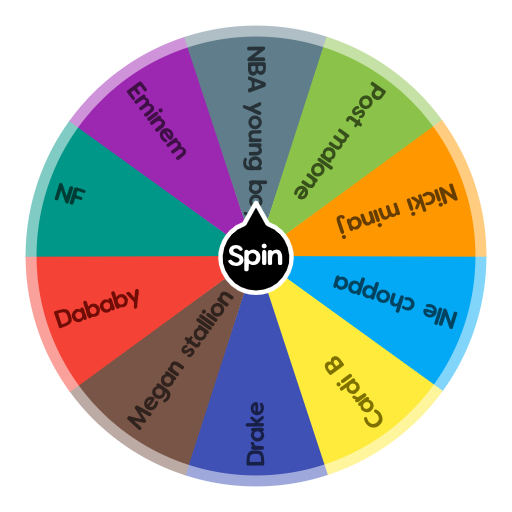 What rapper are yo🔥🔥🔥 | Spin the Wheel - Random Picker