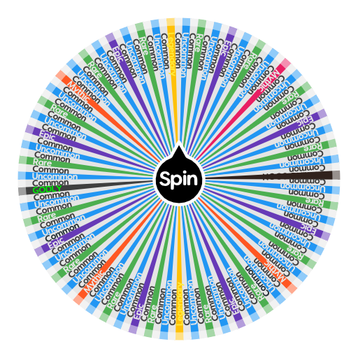What rarity are you??! | Spin the Wheel - Random Picker