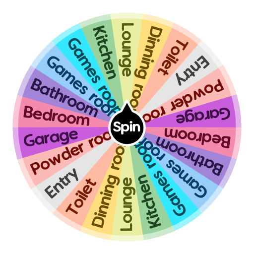 What room to clean | Spin the Wheel - Random Picker