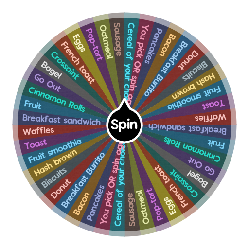 What should I eat? (breakfast edition) | Spin the Wheel - Random Picker
