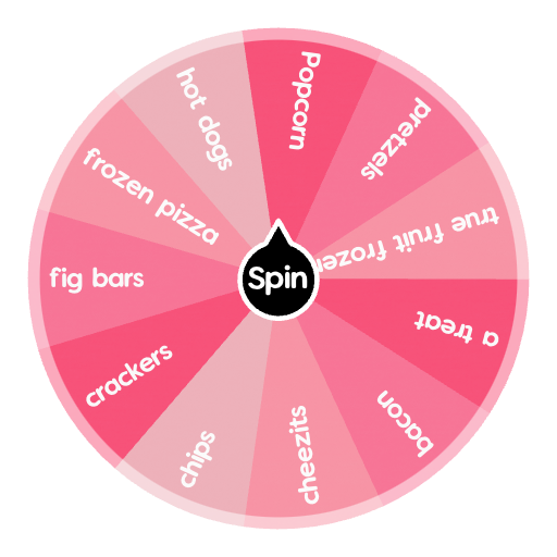 What should I eat for a snack? | Spin The Wheel - Random Picker