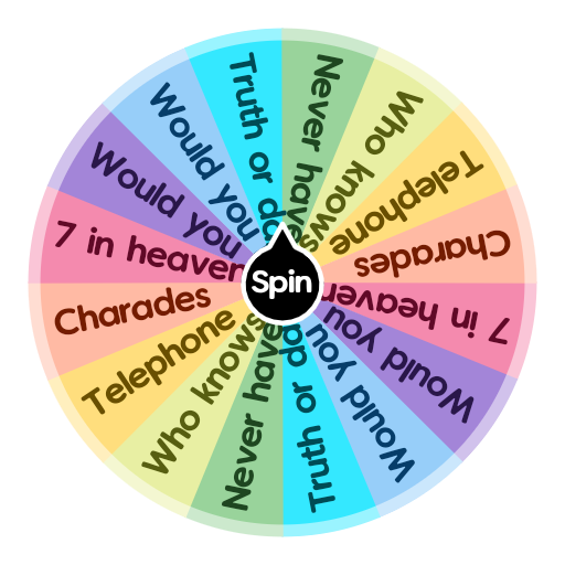 What sleepover game | Spin The Wheel App