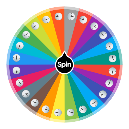 What time is it? | Spin the Wheel - Random Picker