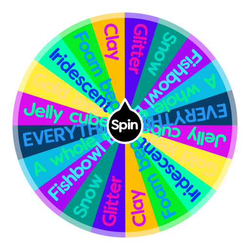What to add to SLIME! | Spin the Wheel - Random Picker
