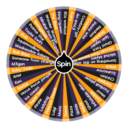 What to be for HALLOWEEN | Spin the Wheel - Random Picker
