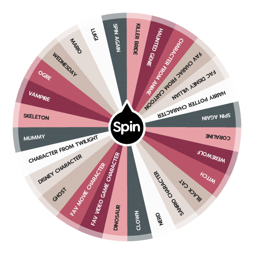 WHAT TO BE FOR HALLOWEEN! (COSTUMES) | Spin the Wheel - Random Picker