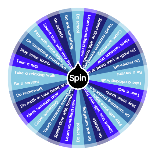 What to do | Spin the Wheel - Random Picker