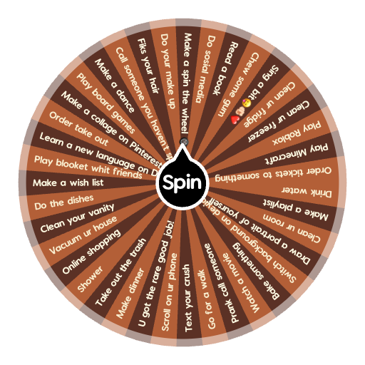 What to do (a lot of things) | Spin The Wheel - Random Picker