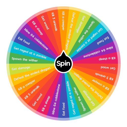 What to do in crafting and building | Spin the Wheel - Random Picker