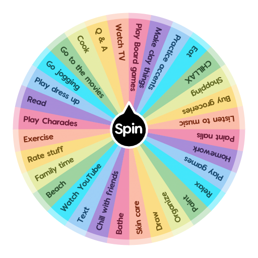 What To Do? (Teenage Girls) | Spin the Wheel - Random Picker