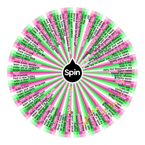 What to do(girls)/beauty,fun,pranks... | Spin The Wheel - Random Picker