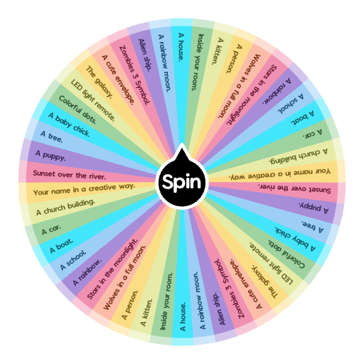 What to draw. | Spin the Wheel - Random Picker