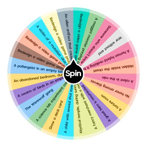 What To Draw | Spin the Wheel - Random Picker