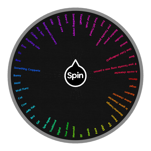 what to draw:3 | Spin the Wheel - Random Picker