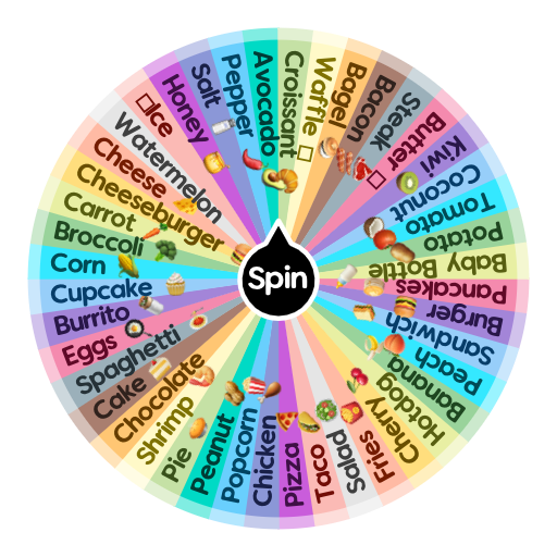What To Eat? | Spin the Wheel - Random Picker