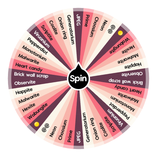 What to find in espacio mining | Spin the Wheel - Random Picker