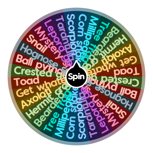 What to get as a exotic pet | Spin the Wheel - Random Picker
