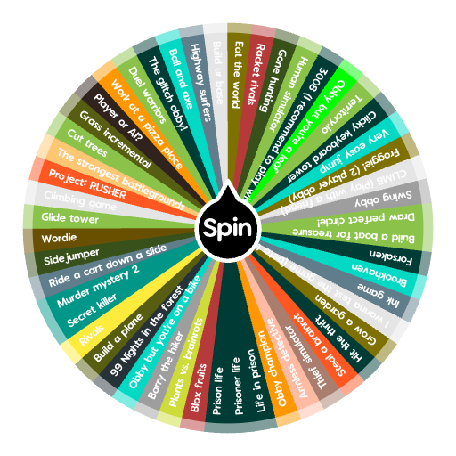 What to play on roblox | Spin the Wheel - Random Picker