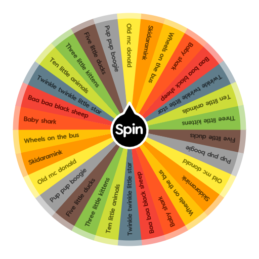 What to sing | Spin the Wheel - Random Picker